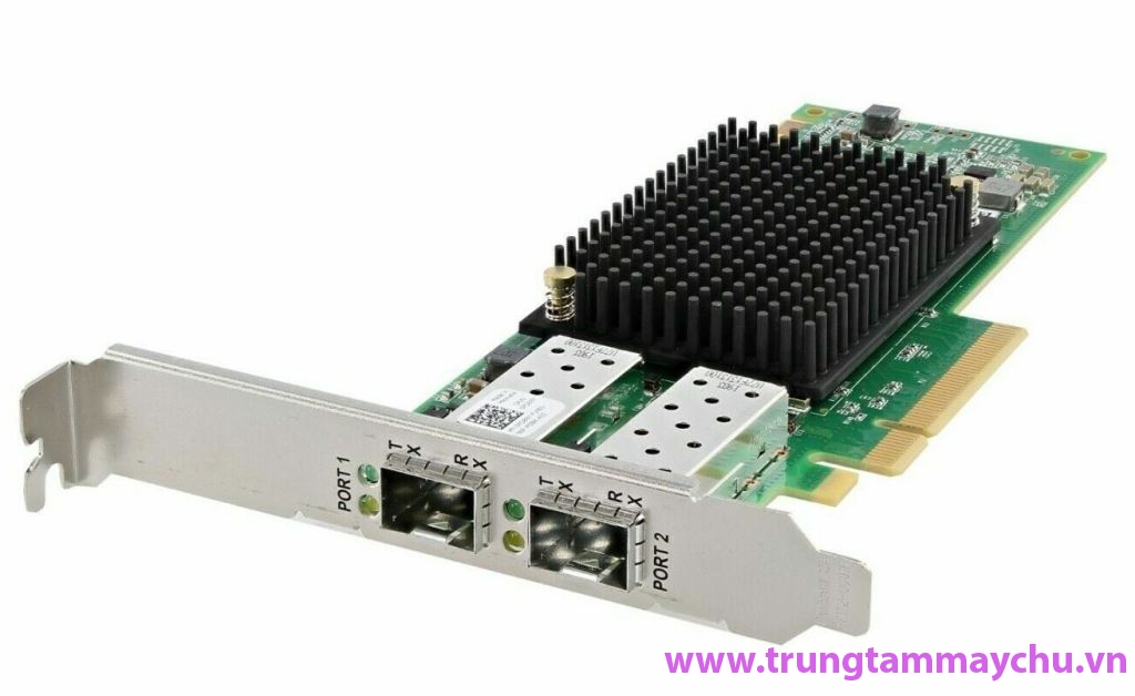 Card Dell Emulex LPE35002 Dual Port 32Gb Fibre Channel HBA, PCIe Low ...